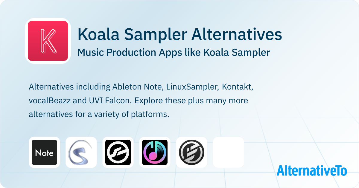 Koala Sampler Alternatives: Top 7 Music Production & Similar Apps ...