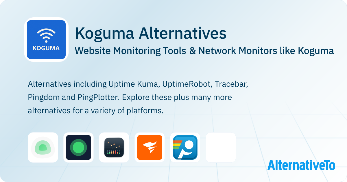 Koguma Alternatives: Top 9 Website Monitoring Tools | AlternativeTo