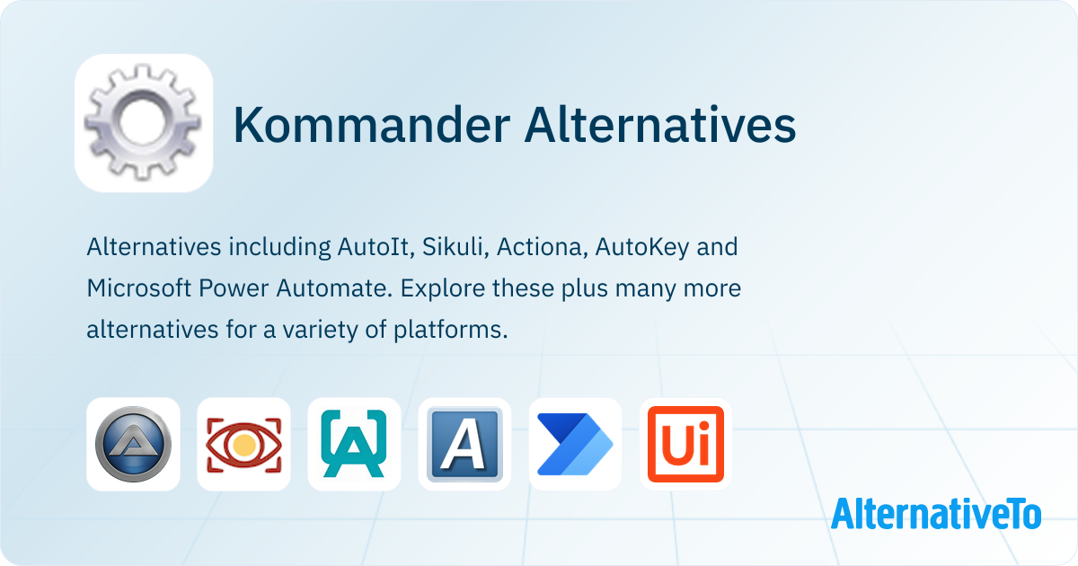 Kommander Alternatives - Explore Similar Software | AlternativeTo
