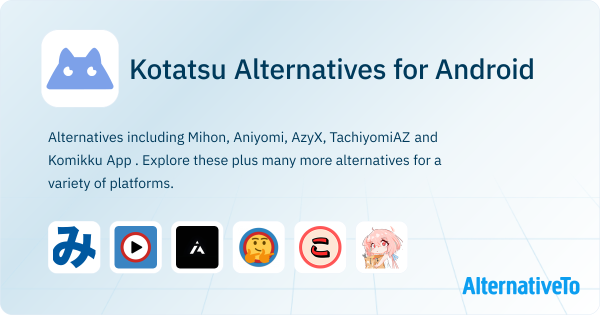 Kotatsu Alternatives for Android: Top 12 Comic and Manga Readers ...