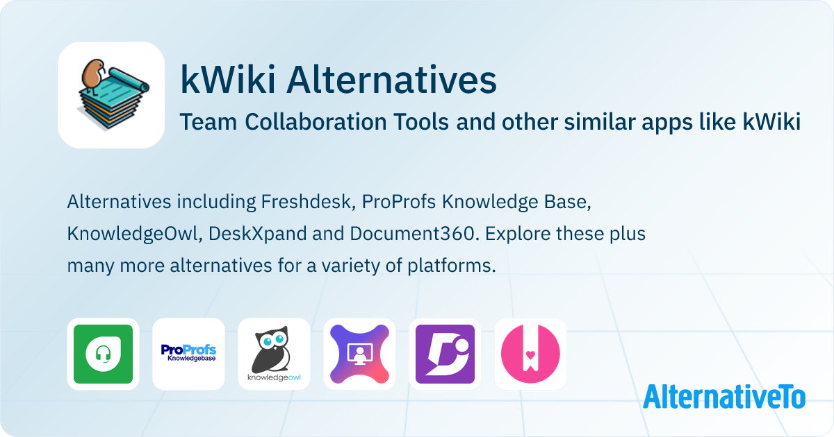 kWiki Alternatives: Top 7 Team Collaboration Tools & Similar Apps ...