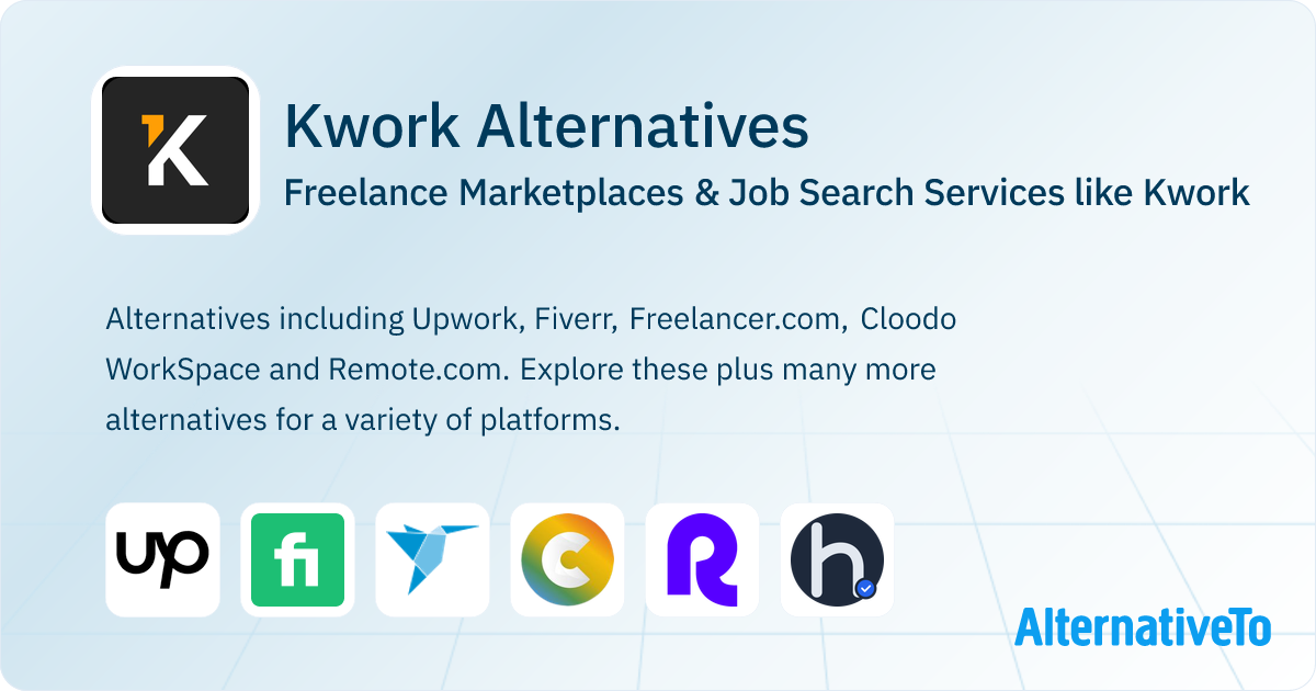 Kwork Alternatives: Top 12 Freelance Marketplaces | AlternativeTo