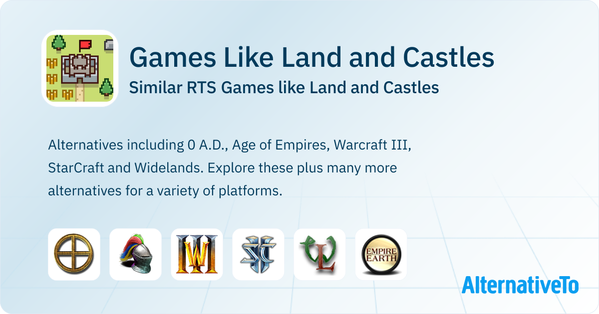 Games Like Land and Castles: Similar RTS Games | AlternativeTo