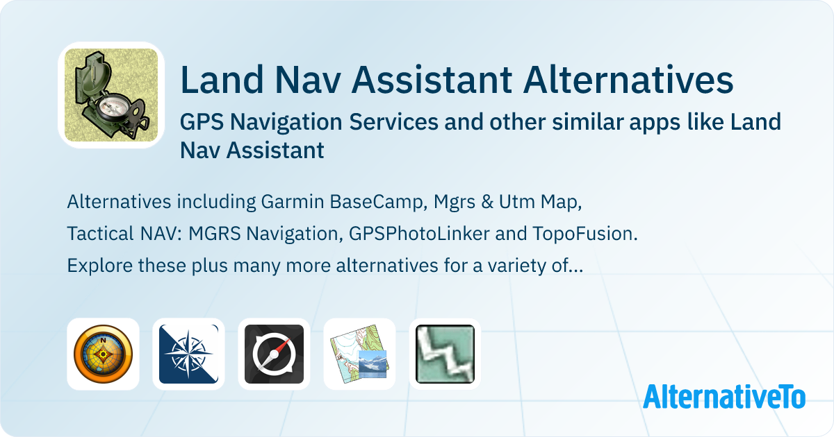 Land Nav Assistant Alternatives: Top 5 GPS Navigation Services ...