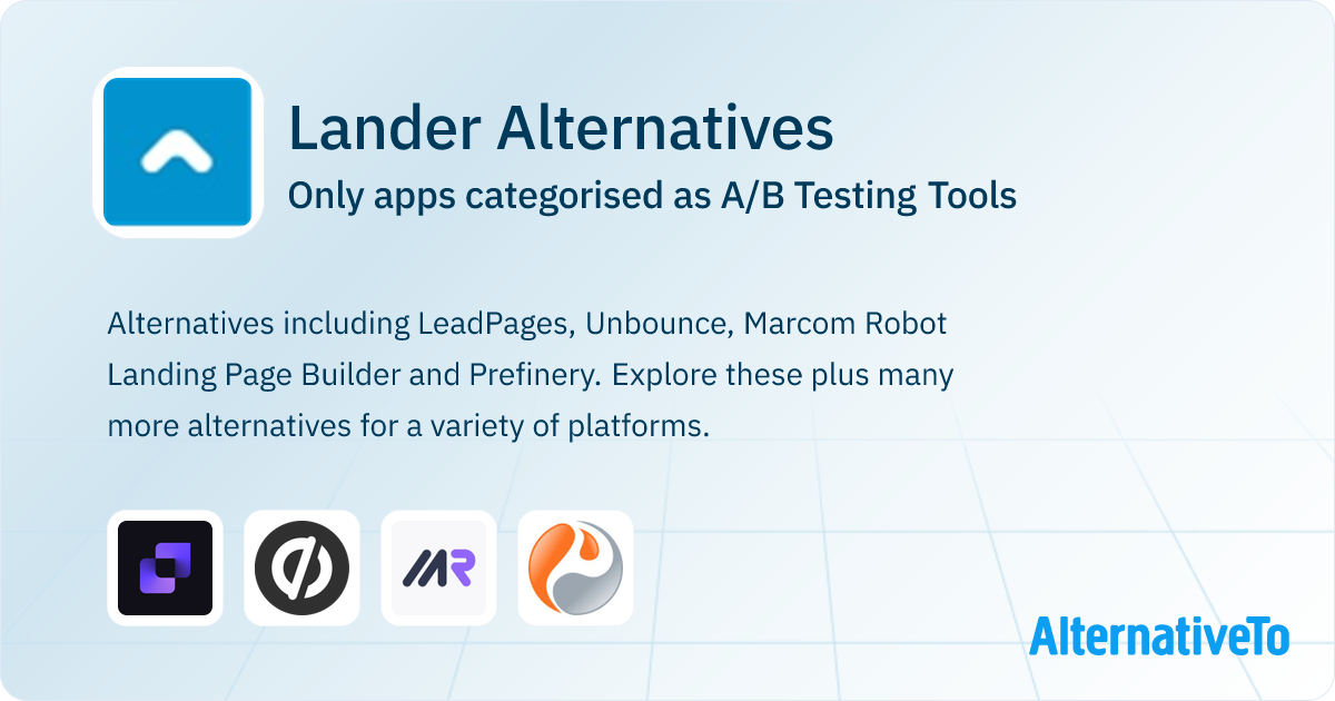 Lander Alternatives: Top 4 A/B Testing Tools | AlternativeTo