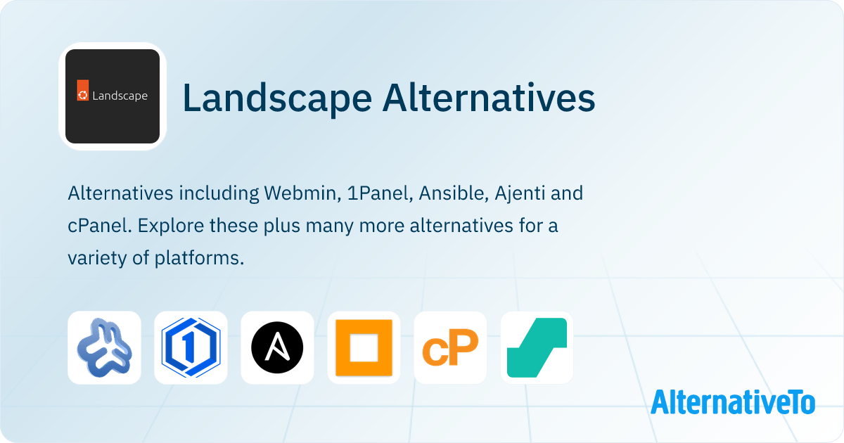 Landscape Alternatives - Explore Similar Apps & Services | AlternativeTo