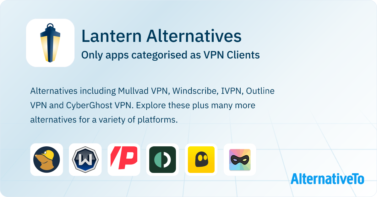 Lantern Alternatives: Top 21 VPN Clients | AlternativeTo