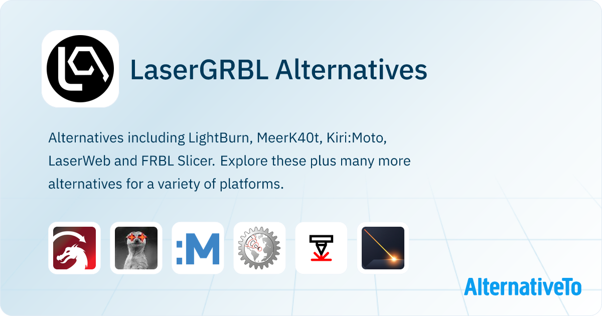 LaserGRBL Alternatives - Explore Similar Software | AlternativeTo