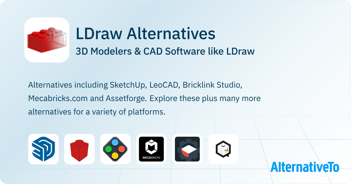 LDraw Alternatives: Top 13 3D Modelers & CAD Software | AlternativeTo
