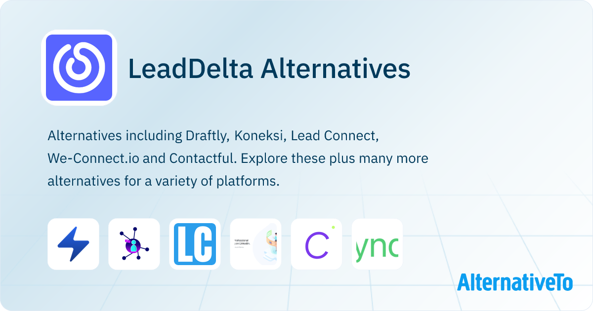 LeadDelta Alternatives - Explore Similar Software | AlternativeTo