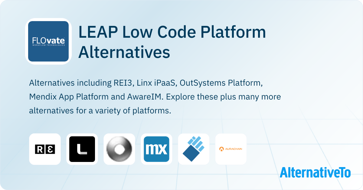 LEAP Low Code Platform Alternatives - Explore Similar Apps & Services ...