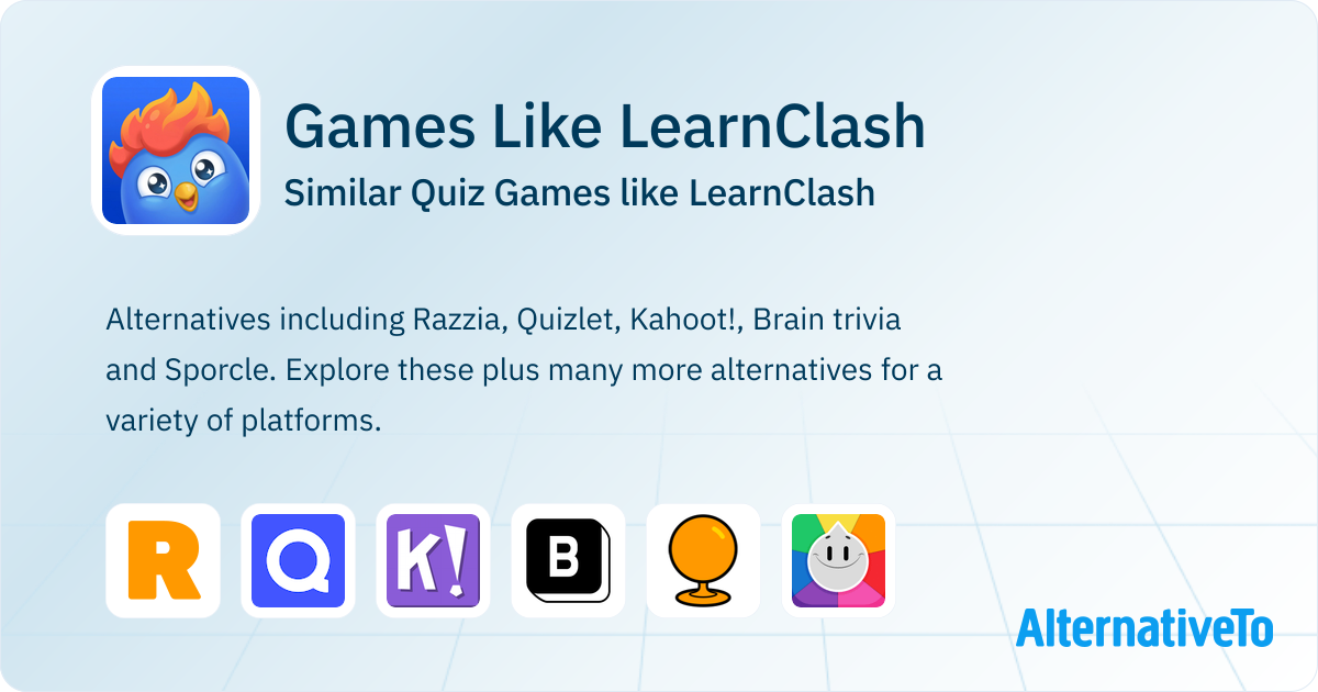 Games Like LearnClash: Similar Quiz Games 2026 | AlternativeTo