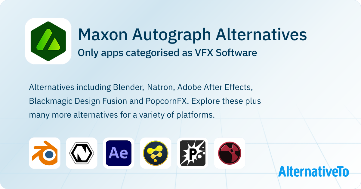 Left Angle Autograph Alternatives: Top 8 VFX Software | AlternativeTo