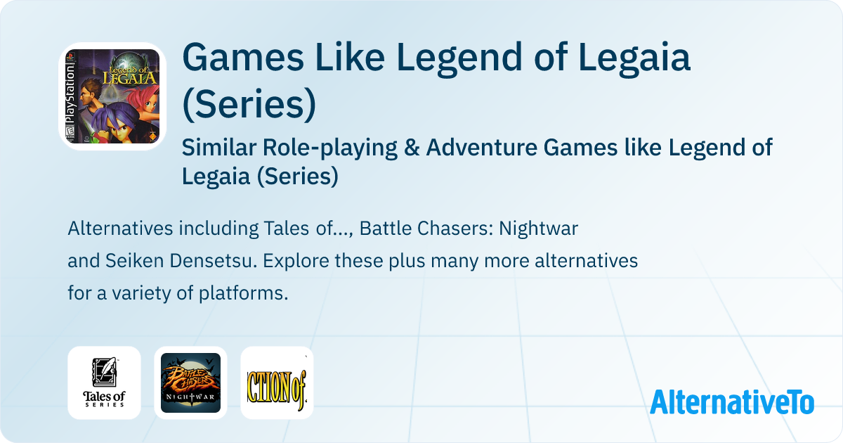 Games Like Legend of Legaia (Series): Similar Role-playing Games 2025 ...