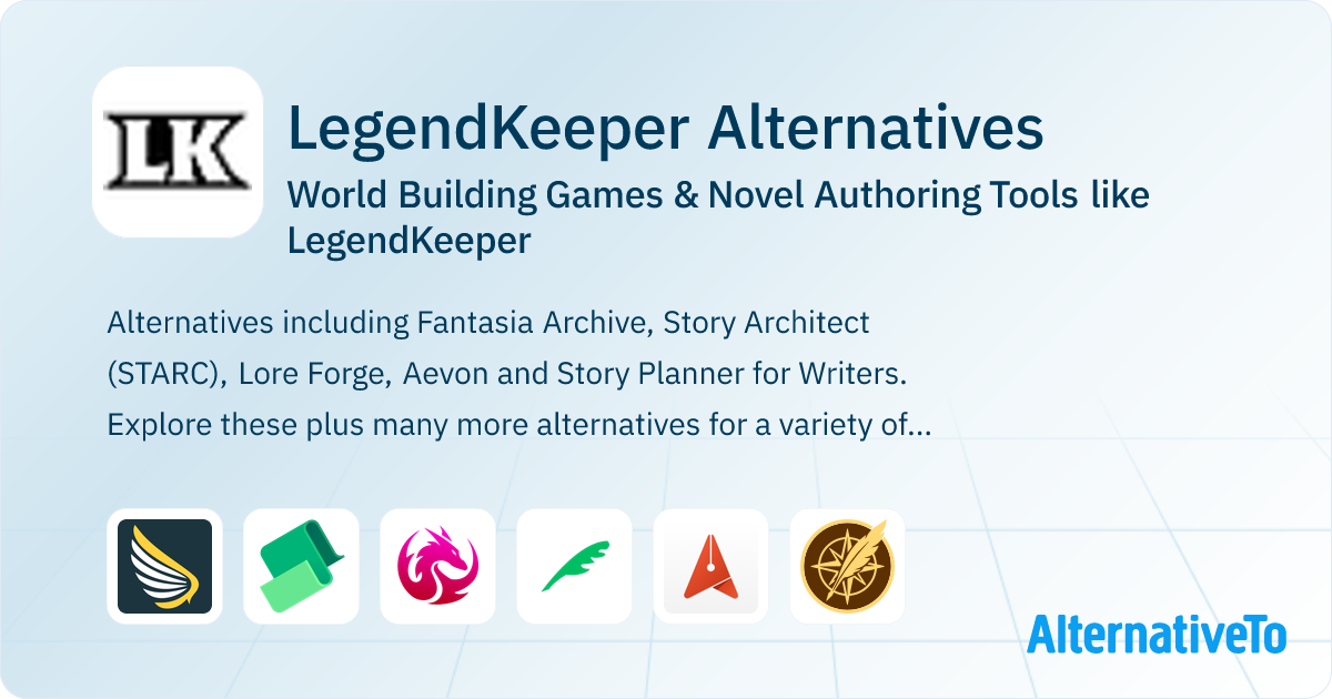 LegendKeeper Alternatives: Top 18 World Building Games | AlternativeTo