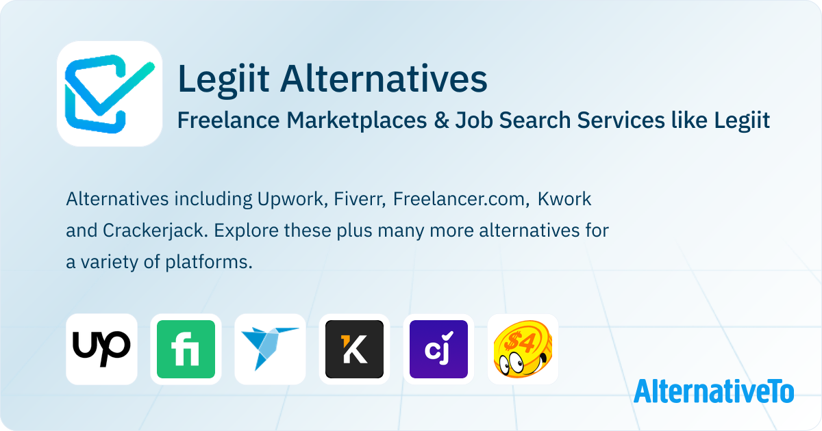 Legiit Alternatives: Top 12 Freelance Marketplaces | AlternativeTo