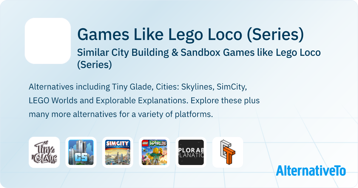 Games Like Lego Loco (Series): Similar City Building Games | AlternativeTo