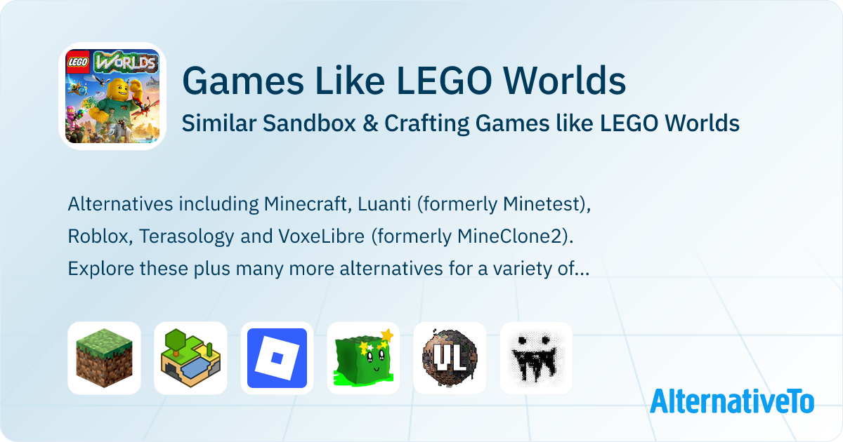 Games Like LEGO Worlds: Similar Sandbox & Crafting Games 2026 ...
