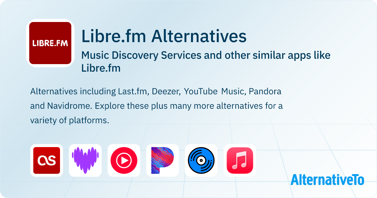 Libre.fm Alternatives: Top 12 Music Discovery Services & Similar ...