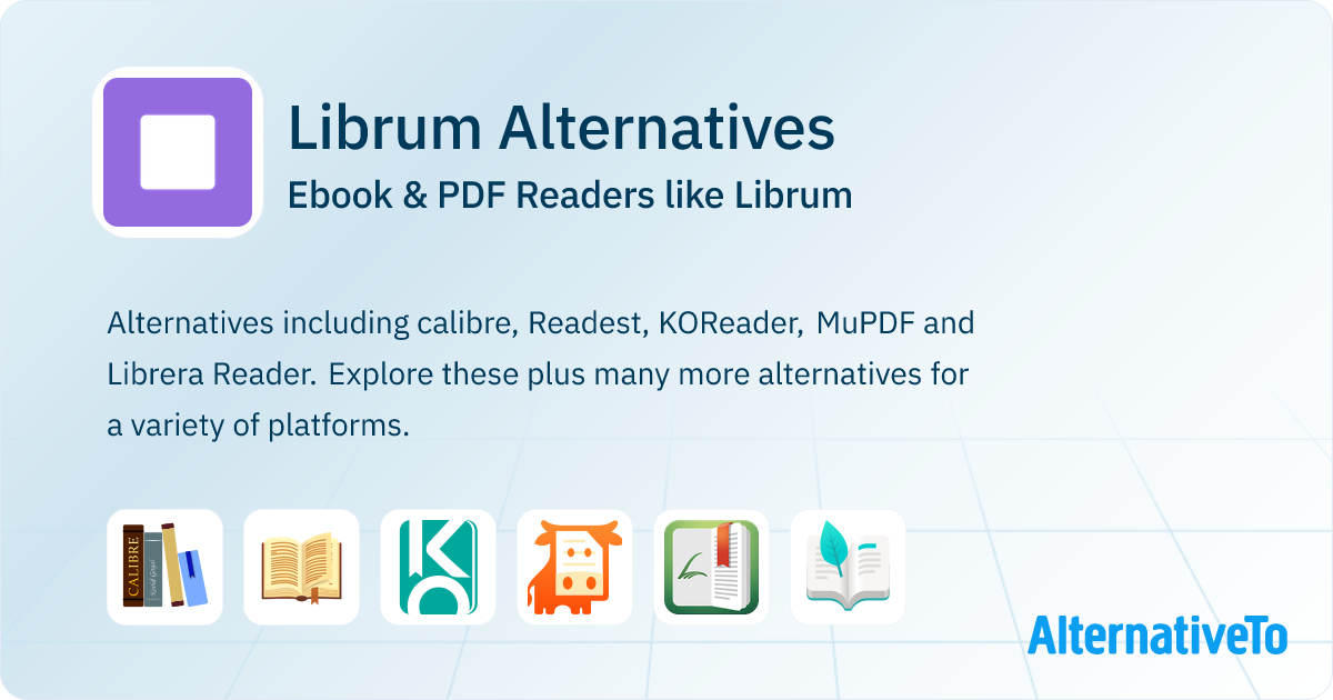 Librum Alternatives: Top 12 Ebook & PDF Readers | AlternativeTo