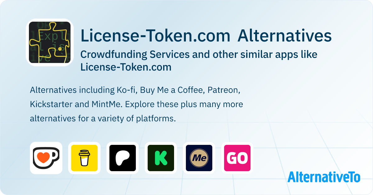 License-Token.com Alternatives: Top 19 Crowdfunding Services & Similar ...
