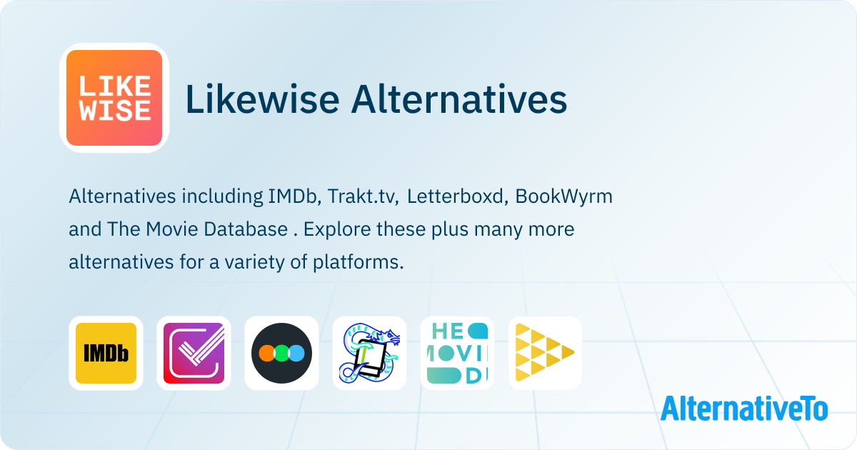 Likewise Alternatives - Explore Similar Apps & Services | AlternativeTo
