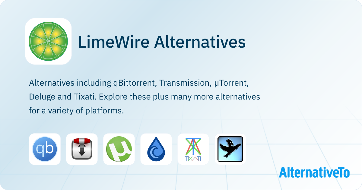 LimeWire Alternatives - Explore Similar Software | AlternativeTo