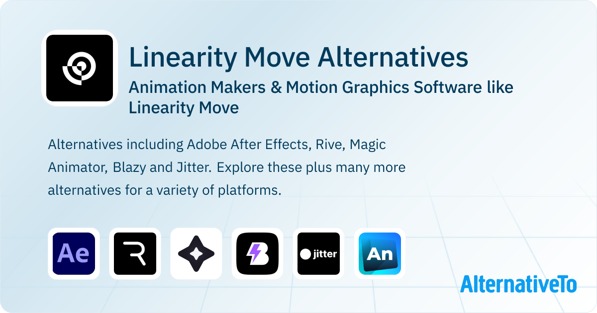 Linearity Move Alternatives: Top 13 Animation Makers | AlternativeTo