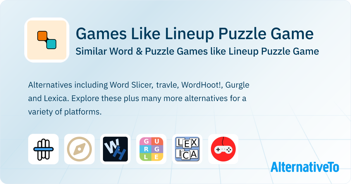 Games Like Lineup Puzzle Game: Similar Word & Puzzle Games 2025 ...