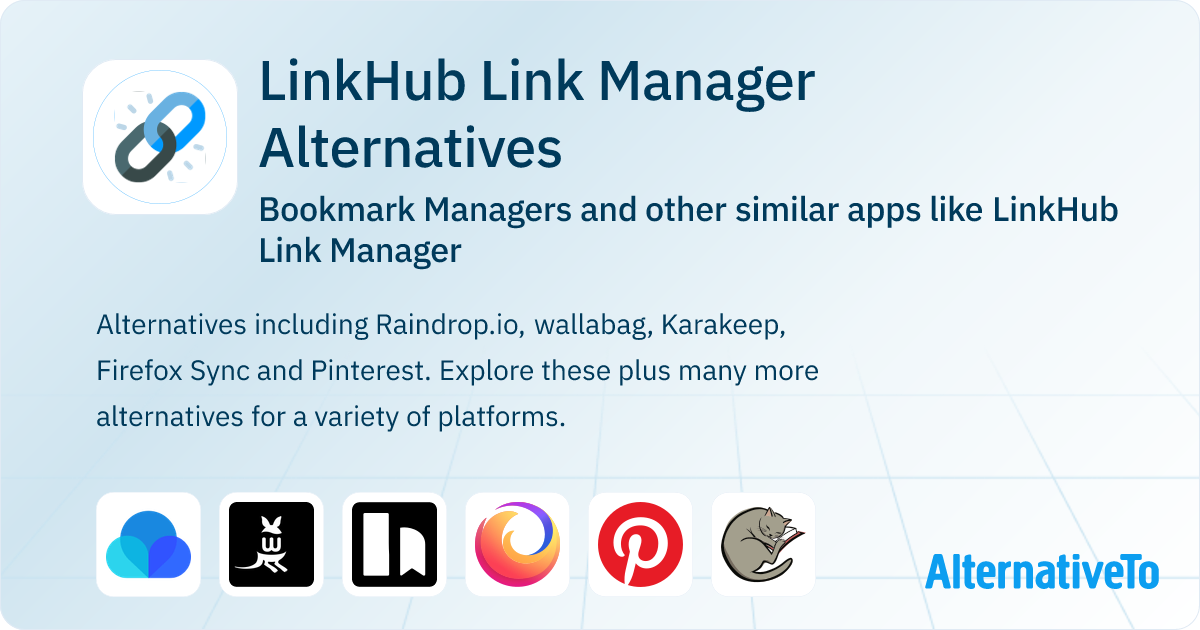 LinkHub Link Manager Alternatives: Top 12 Bookmark Managers & Similar ...
