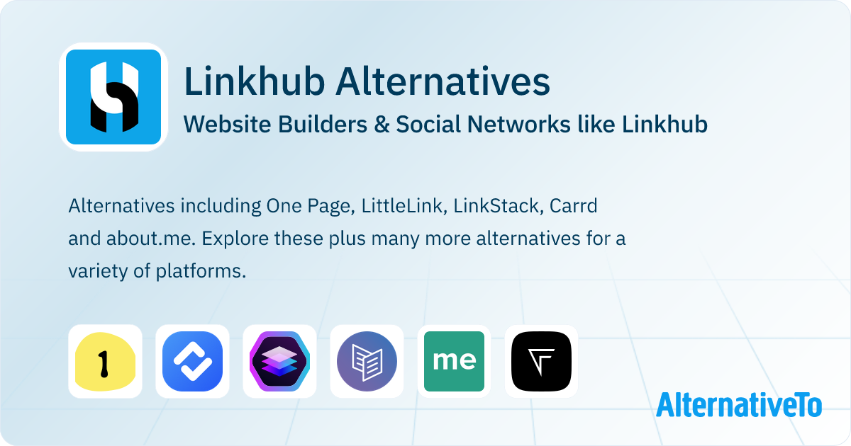 Linkhub Alternatives: Top 12 Website Builders | AlternativeTo