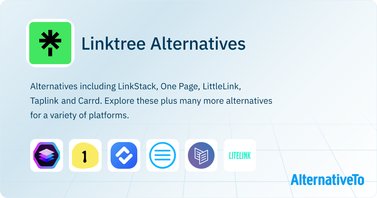 12 Best Linktree Alternatives: Top Similar Apps & Services in 2025 | AlternativeTo