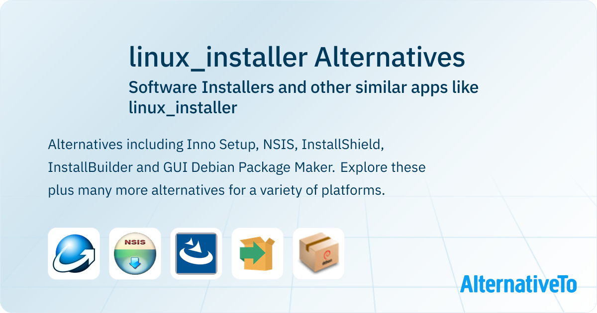 linux_installer Alternatives: Top 5 Software Installers & Similar Apps ...