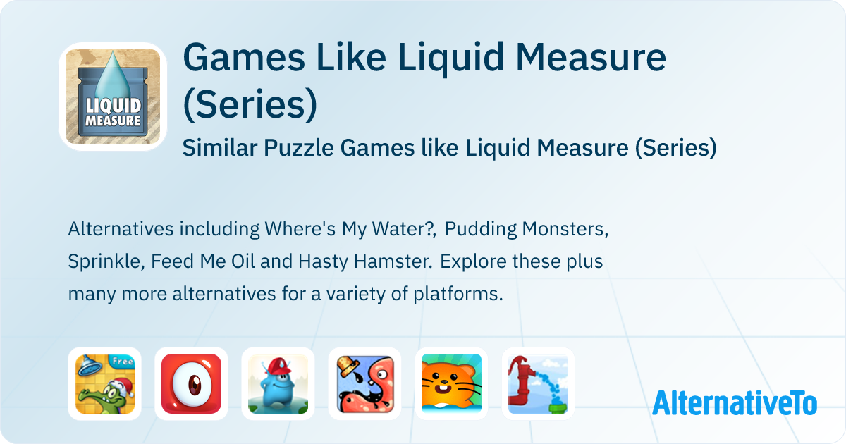 Games Like Liquid Measure (Series): Similar Puzzle Games | AlternativeTo