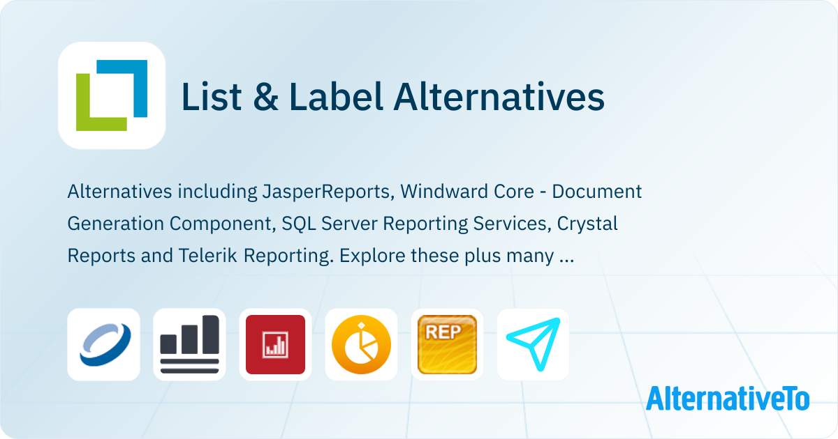 List & Label Alternatives - Explore Similar Apps | AlternativeTo