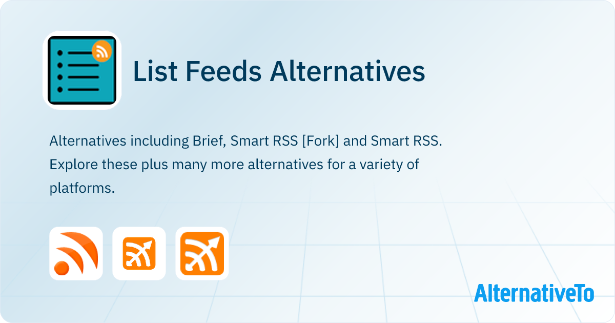 List Feeds Alternatives - Explore Similar Extensions & Add-Ons ...
