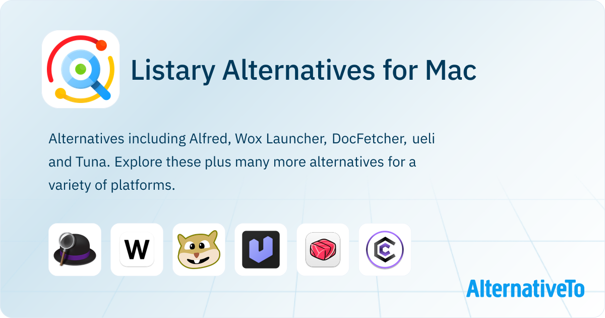 Listary Alternatives for Mac: Top 12 File Search Utilities | AlternativeTo