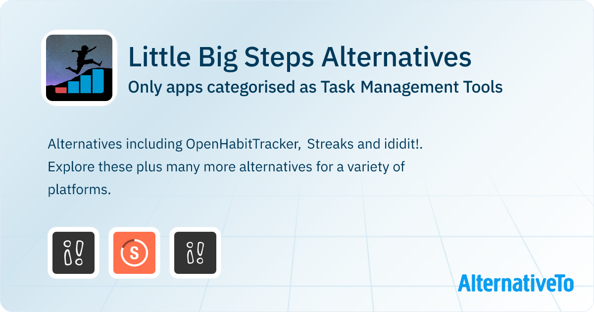 Little Big Steps Alternatives: Top 3 Task Management Tools | AlternativeTo