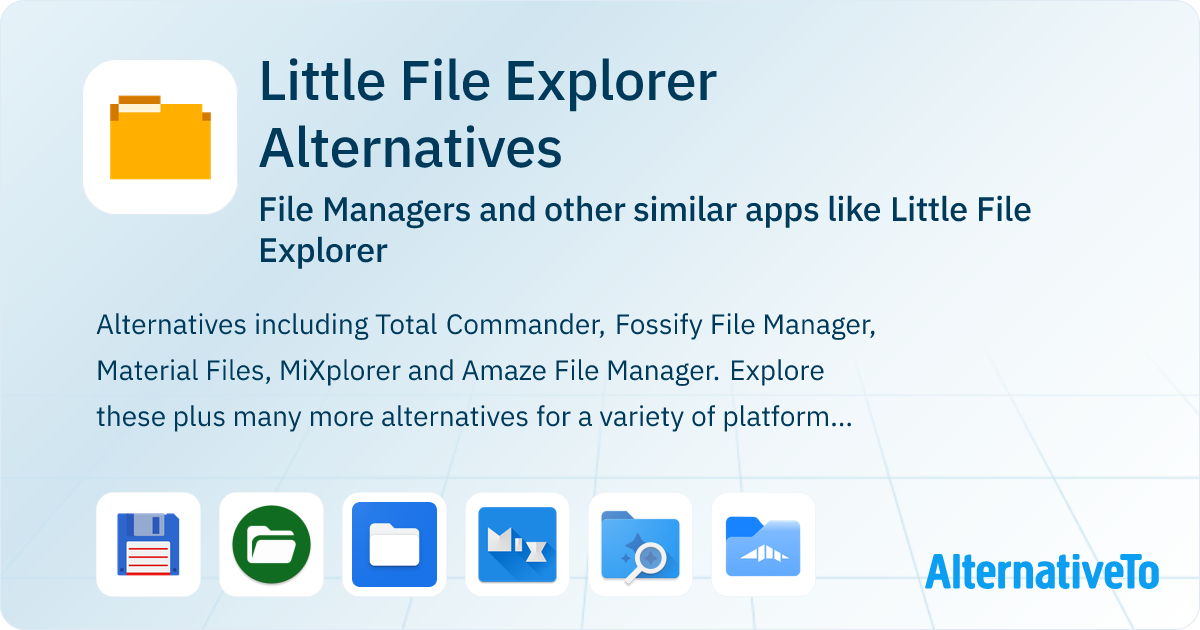 Little File Explorer Alternatives: Top 12 File Managers & Similar Apps ...
