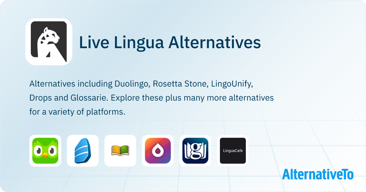 Live Lingua Alternatives - Explore Similar Sites & Apps | AlternativeTo