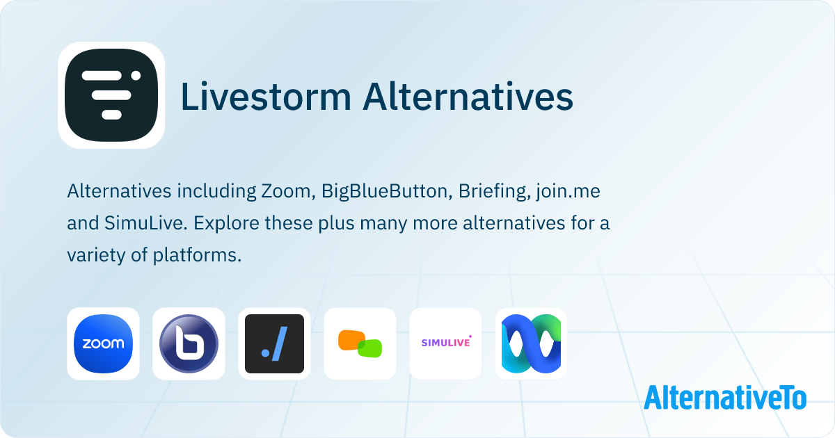Livestorm Alternatives - Explore Similar Sites & Apps | AlternativeTo