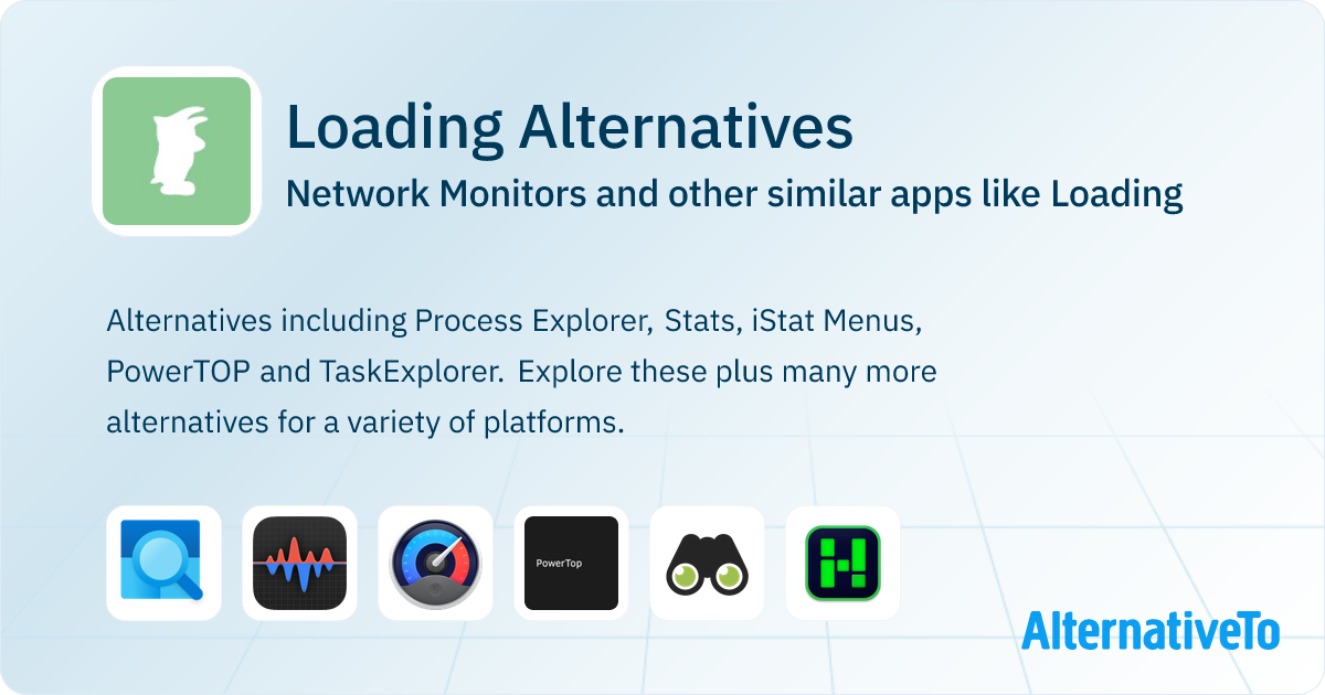 Loading Alternatives: Top 20 Network Monitors & Similar Apps ...