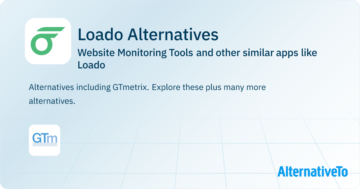 Loado Alternatives: Top 1 Website Monitoring Tools & Similar Websites ...