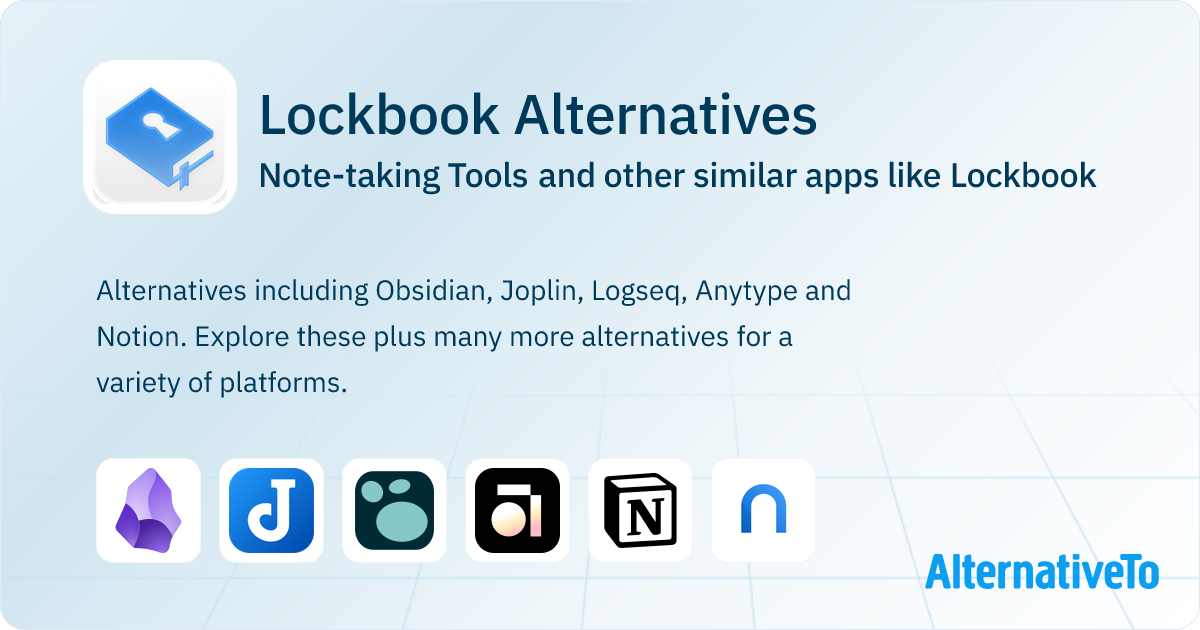 Lockbook Alternatives: Top 12 Note-taking Tools & Similar Apps ...