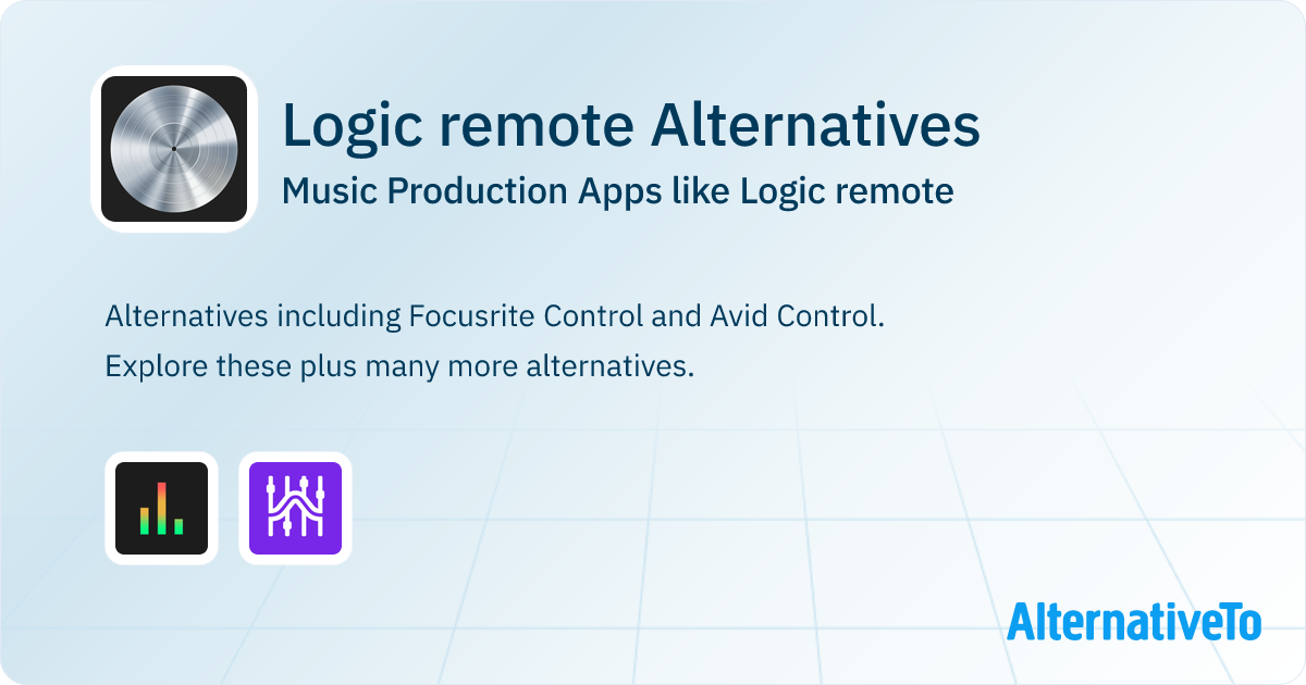 Logic remote Alternatives: Top 2 Music Production & Similar Apps ...