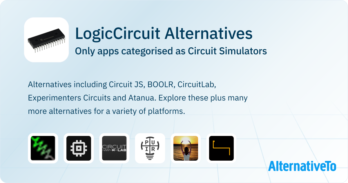 LogicCircuit Alternatives: Top 6 Circuit Simulators | AlternativeTo