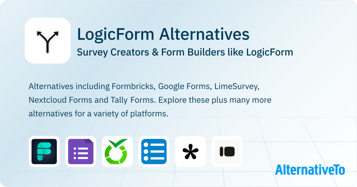 LogicForm Alternatives: Top 12 Survey Creators & Form Builders ...