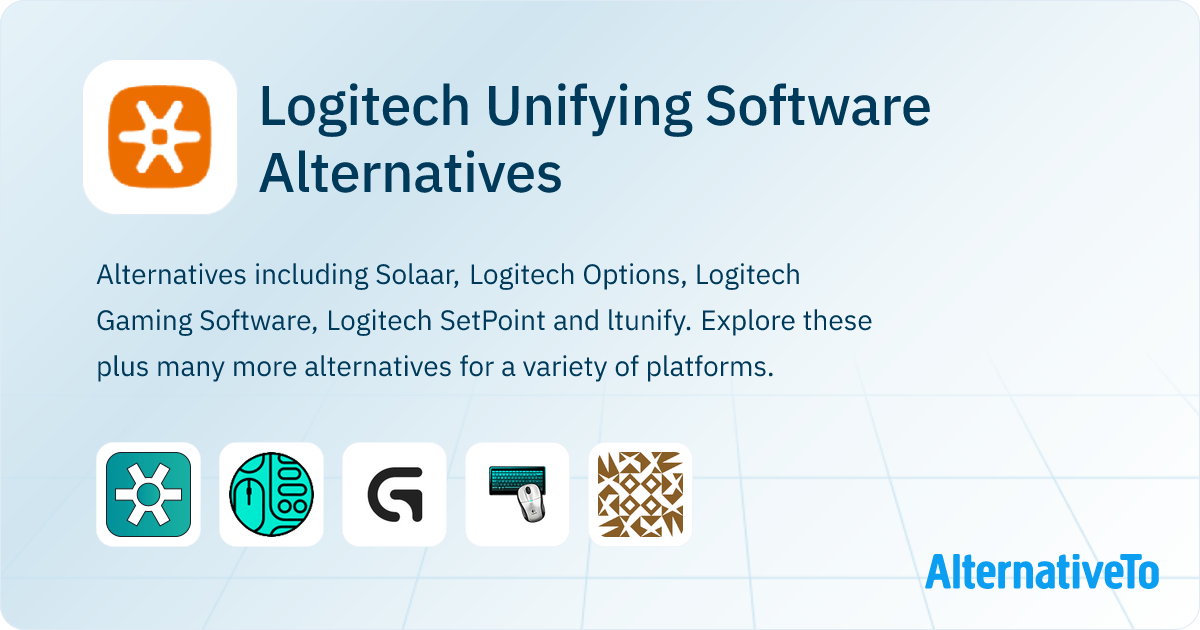 Logitech Unifying Software Alternatives - Explore Similar Software ...
