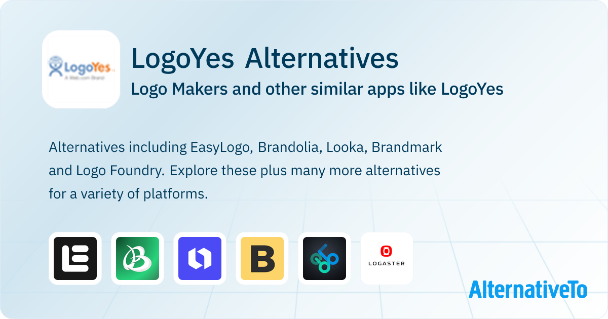 LogoYes Alternatives: Top 12 Logo Makers & Similar Websites | AlternativeTo