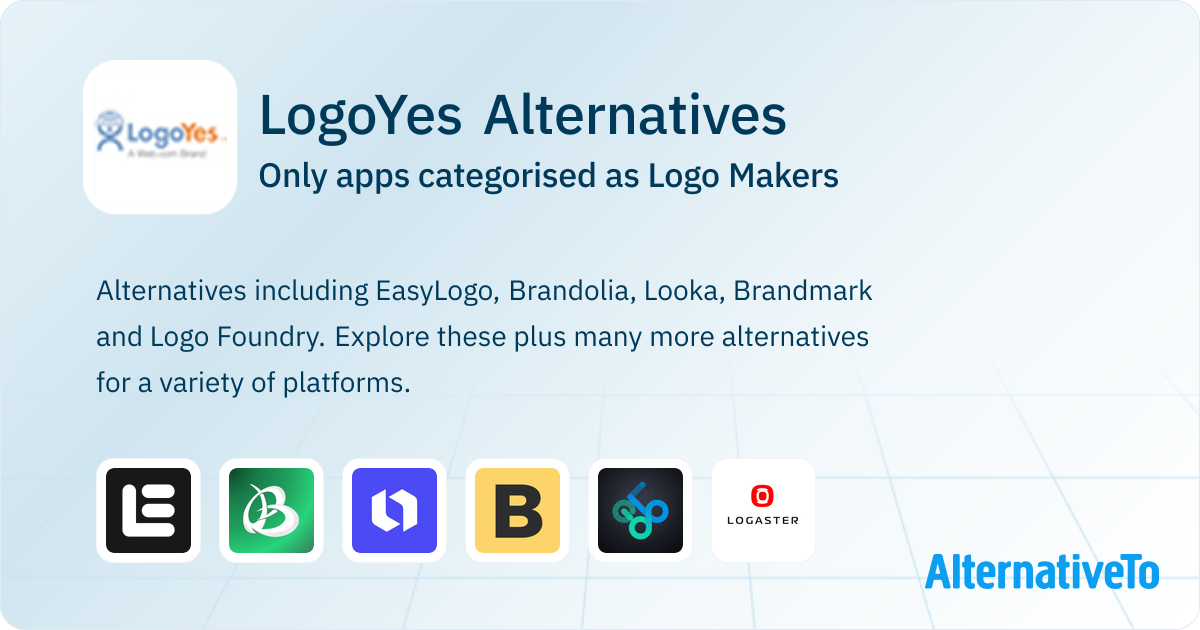 LogoYes Alternatives: Top 12 Logo Makers | AlternativeTo